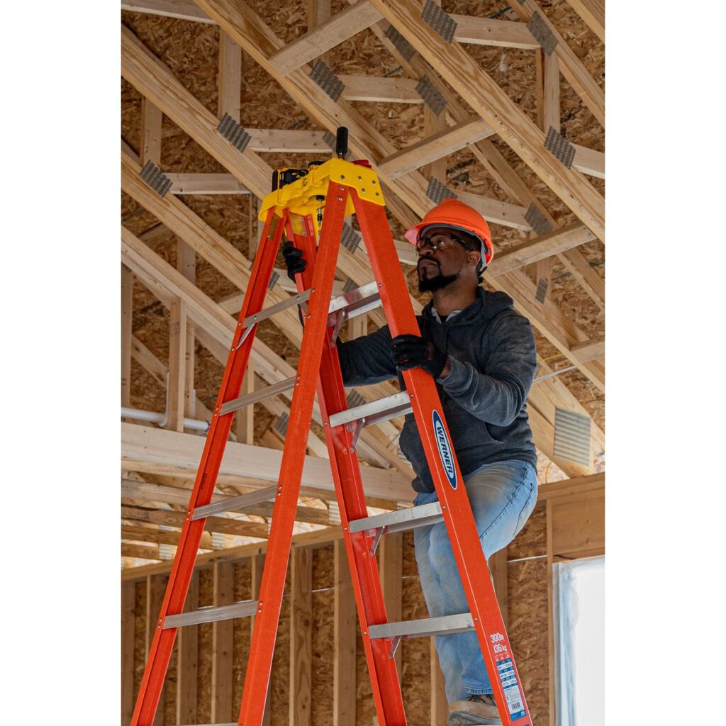 Reserve a Werner Fiberglass A-Frame Step Ladder at Ward's