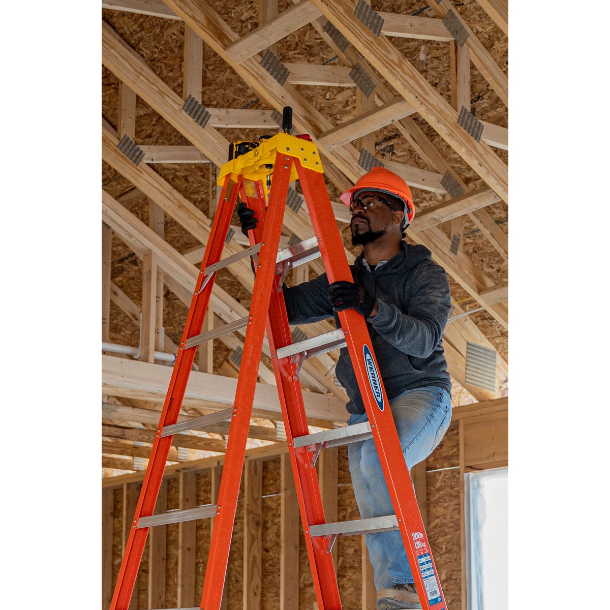 Reserve a Werner Fiberglass A-Frame Step Ladder at Ward's