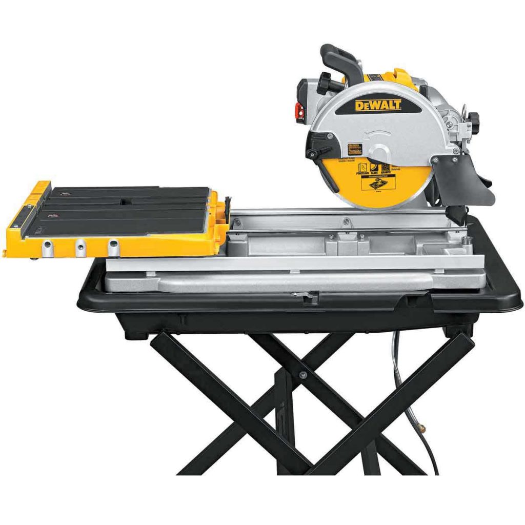 Reserve a DeWalt 10" Brick and Paver Saw W/Stand at Wards Rental