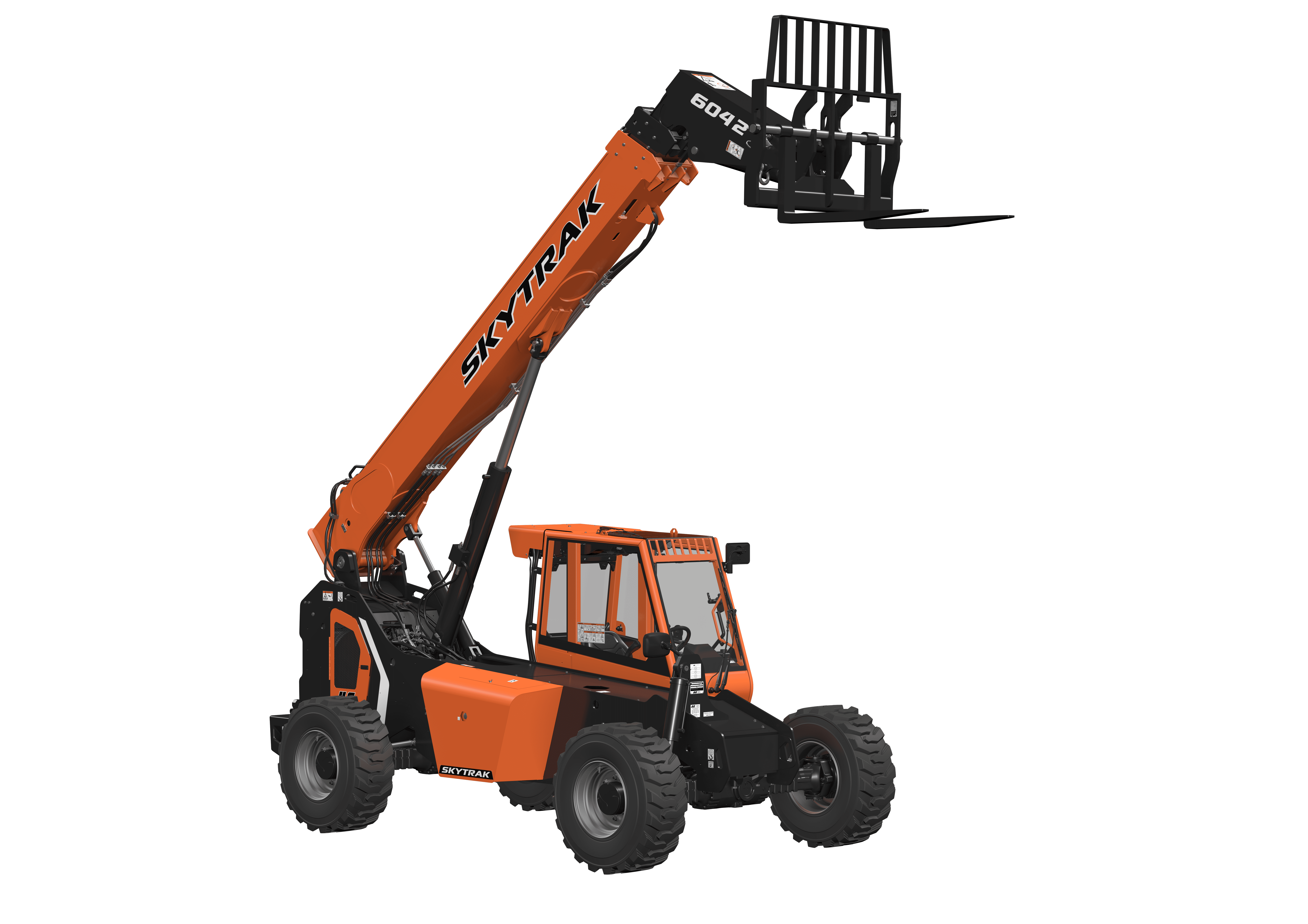 Reserve a SkyTrak 6042 Telehandler Forklift 42' at Ward's Rental Center